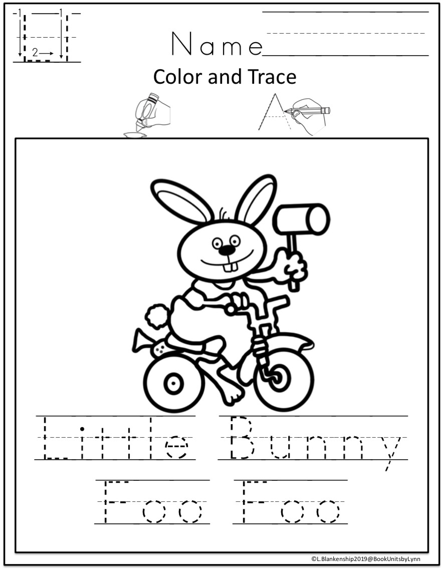 LITTLE RABBIT FOO FOO BOOK UNIT ~ Book Units by Lynn