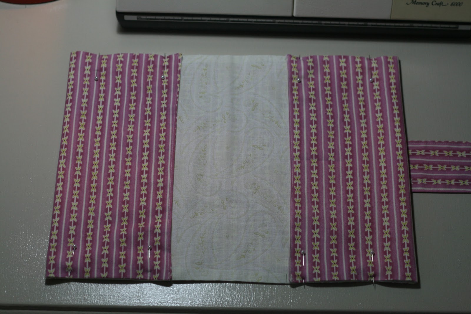 Nappy wallet and tutorial - While she was sleeping