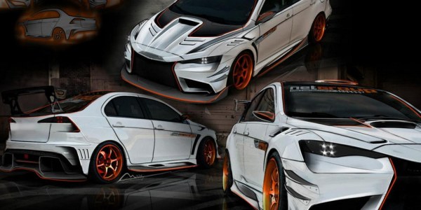 Lancer Evolution X Modif, Si Putih yang Keren - Ratu Modifikasi