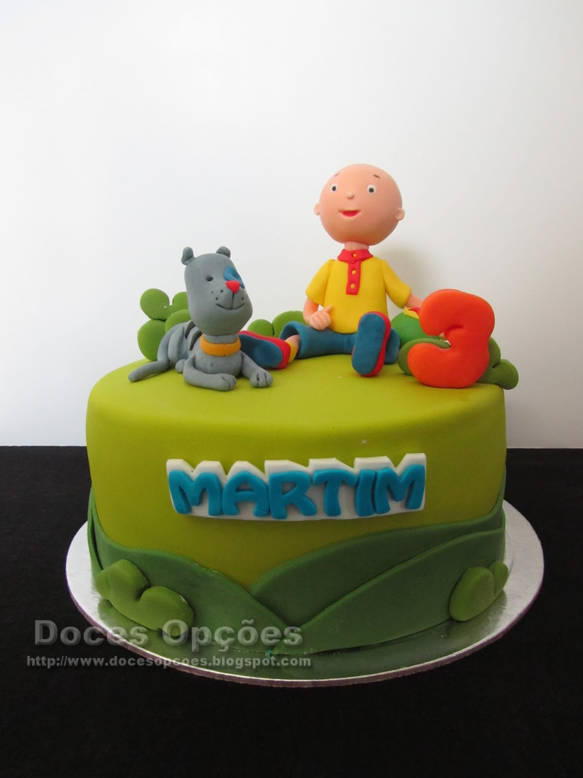 Doces Opções: Bolo de aniversário com o Ruca