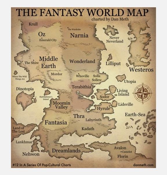 The Daily Scroll: The Fantasy World Map