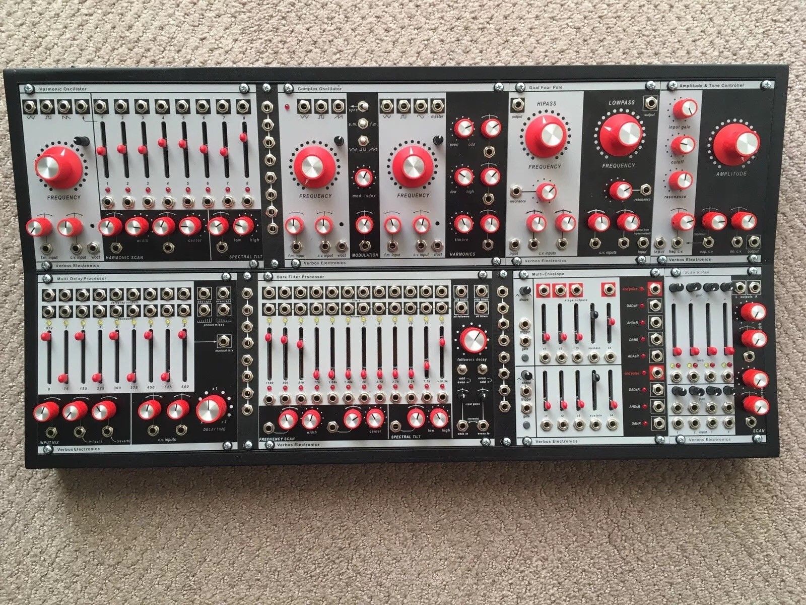 MATRIXSYNTH: Verbos Electronics Eurorack Modular Synthesizer System