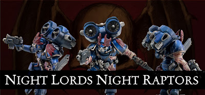 Wargames: nuevos Night Raptors para los Amos de la Noche [Warhammer 40K].