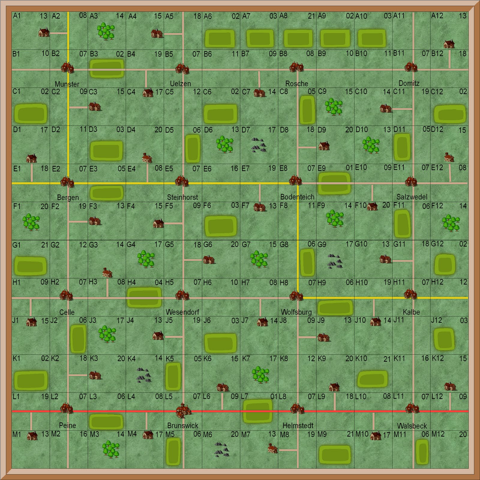 napoleonic wargaming: New Campaign Maps