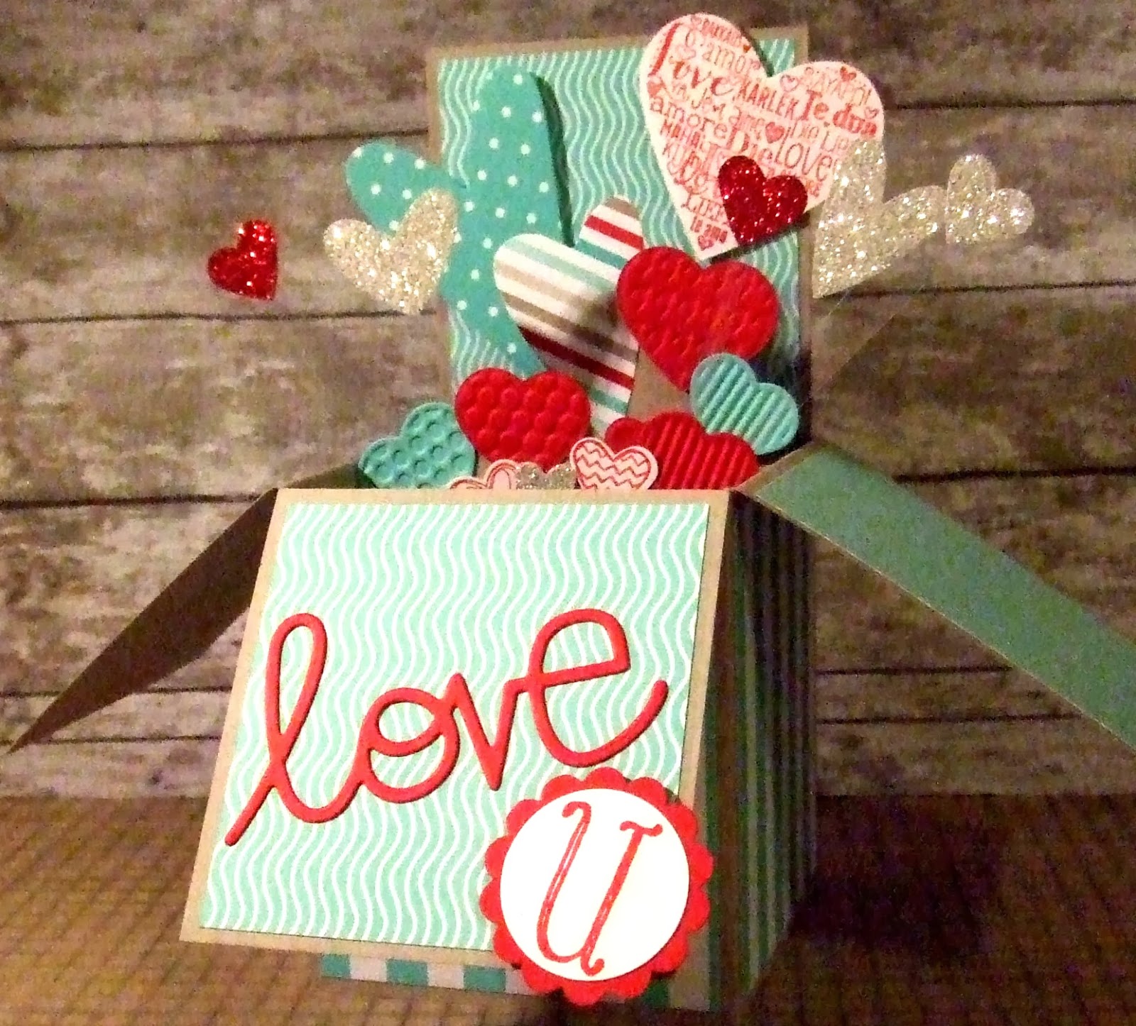 Blue Daisy Designs: 3D Pop Up Box Card