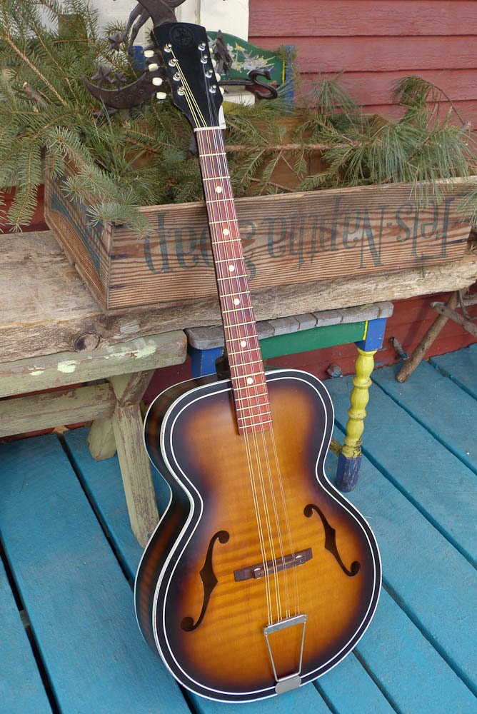 c.1965 Kay-made Truetone Archtop Octave Mandolin