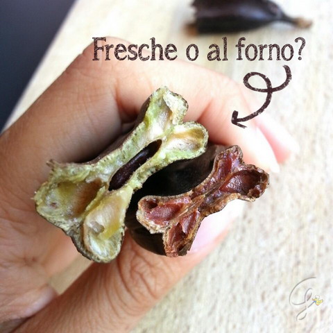 Gialla tra i fornelli: Carrube al forno