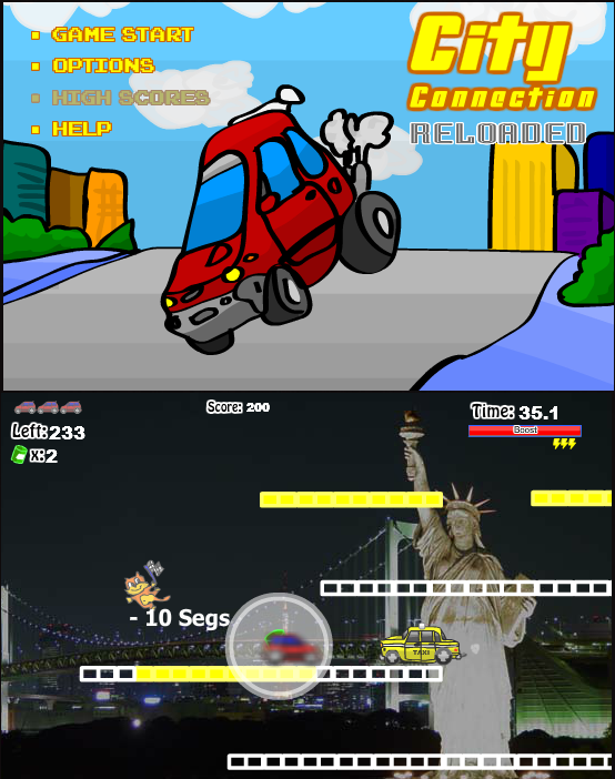 FRGCB - Finnish Retro Game Comparison Blog: City Connection (Jaleco, 1985)