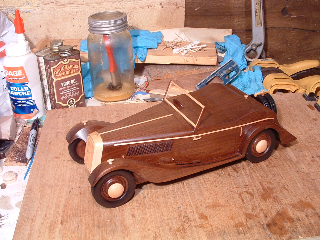 MSCCC Blog: Wooden Morgan: 1950 DHC - Week 13