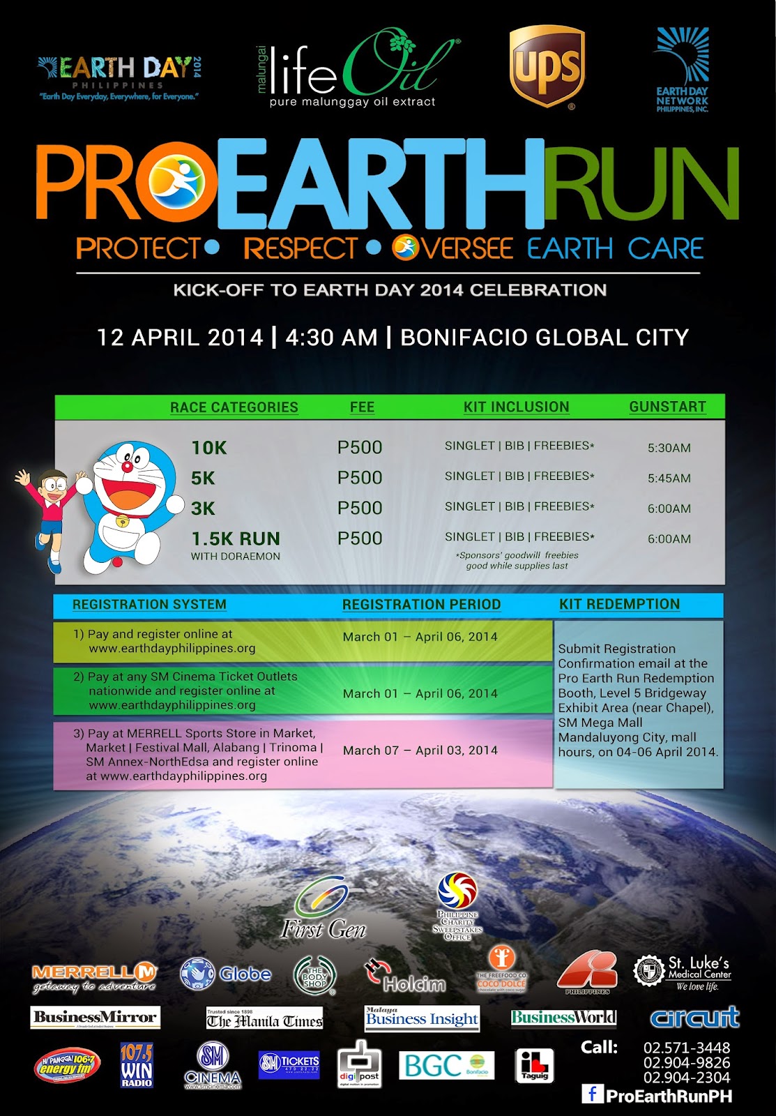 PRO EARTH RUN TO KICK-START EARTH DAY 2014 CELEBRATION - Benteuno.com