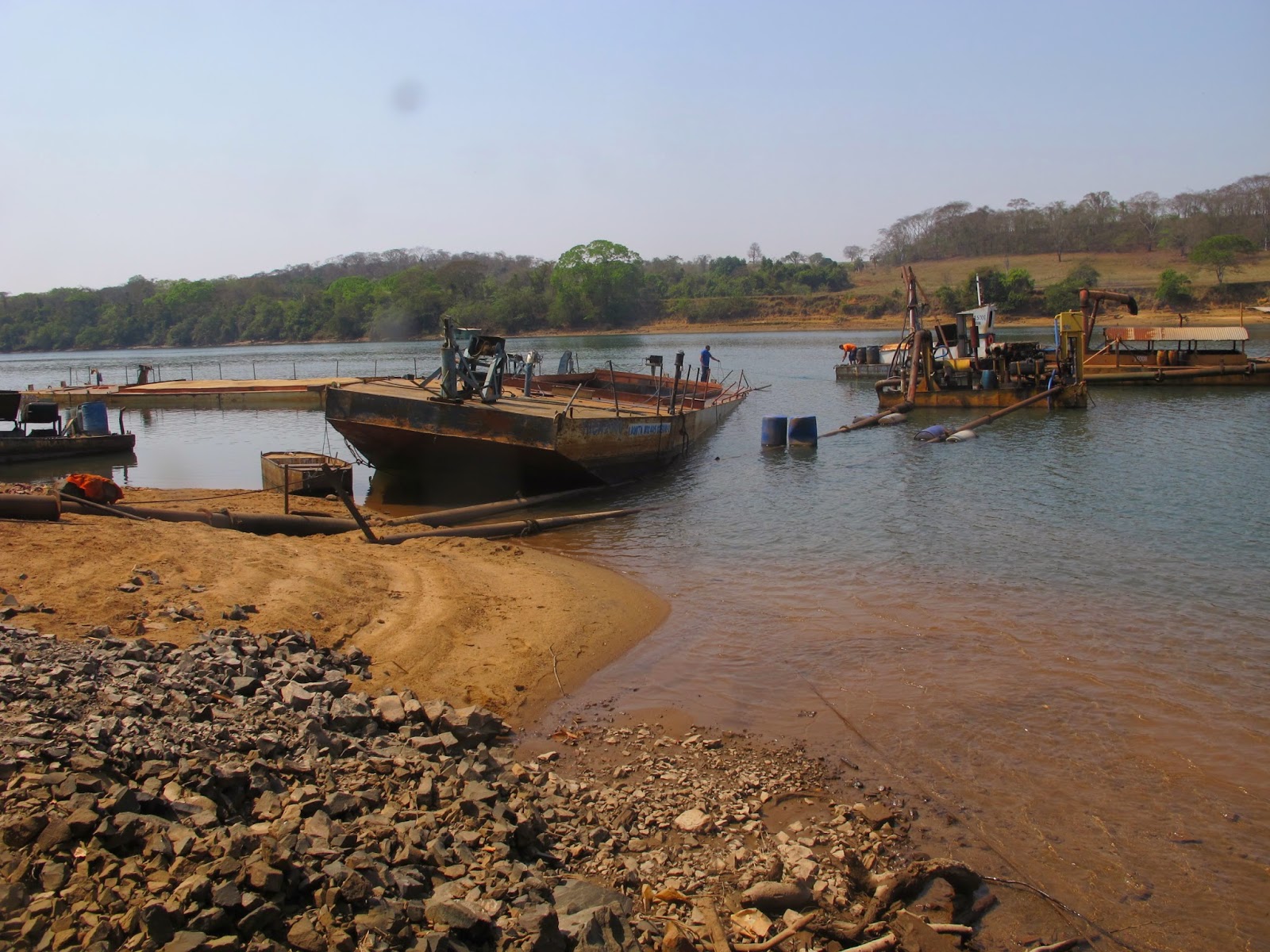 Porto de Areia Oridiuva - Resgate de Balsa