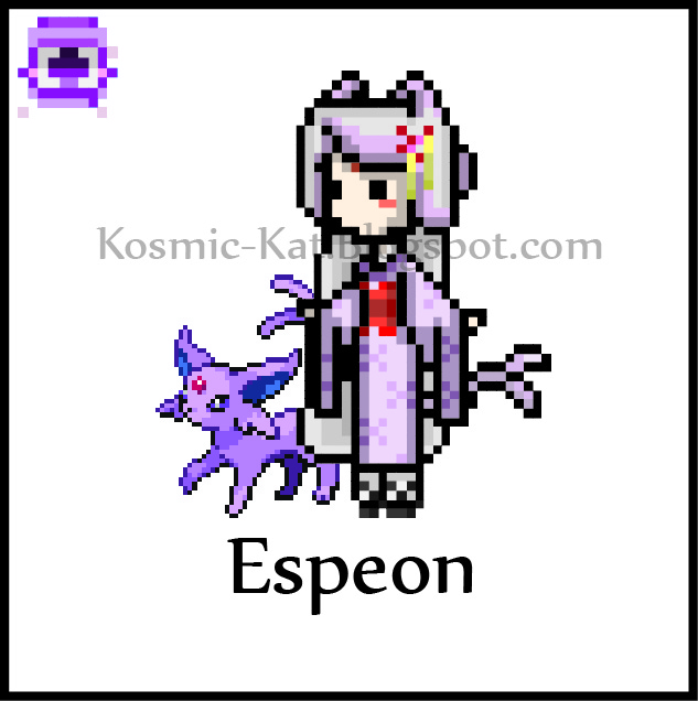 Kosmic Kat: ~8-bit Humanized Eevee and Evolutions!~
