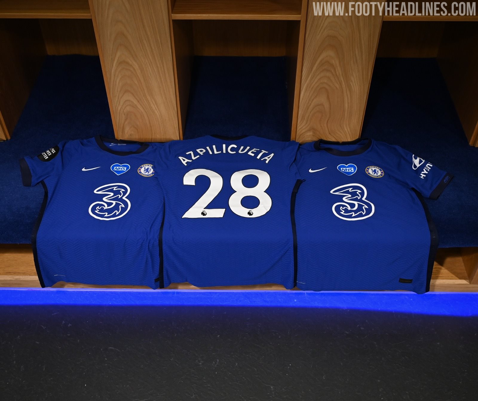 On Pitch: Chelsea FC Debuts 20-21 Home Kit + New Orange Keeper Kit ...