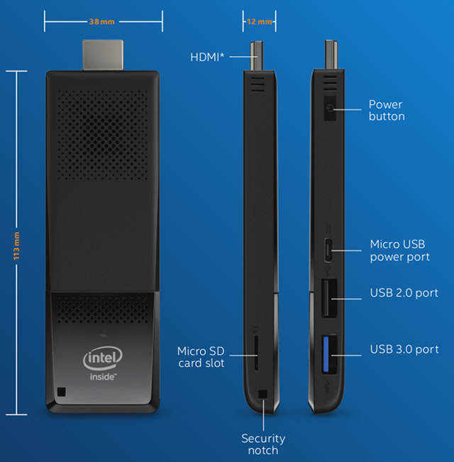 Intel Compute Stick with Atom x5 Processor is Now available in the US ...