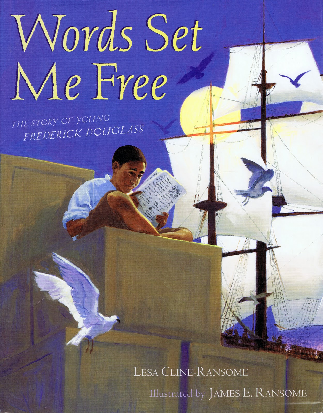 KISS THE BOOK: Words Set Me Free by Lesa Cline-Ransome - ADVISABLE