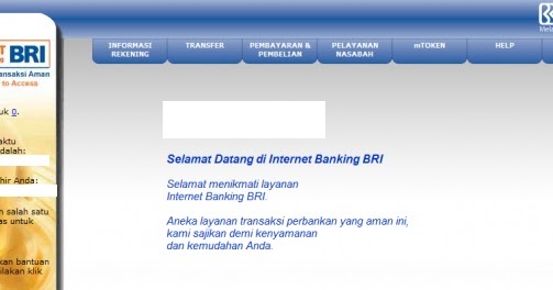 Cara Melihat Rincian Transaksi Rekening BRI Melalui Internet Banking ...