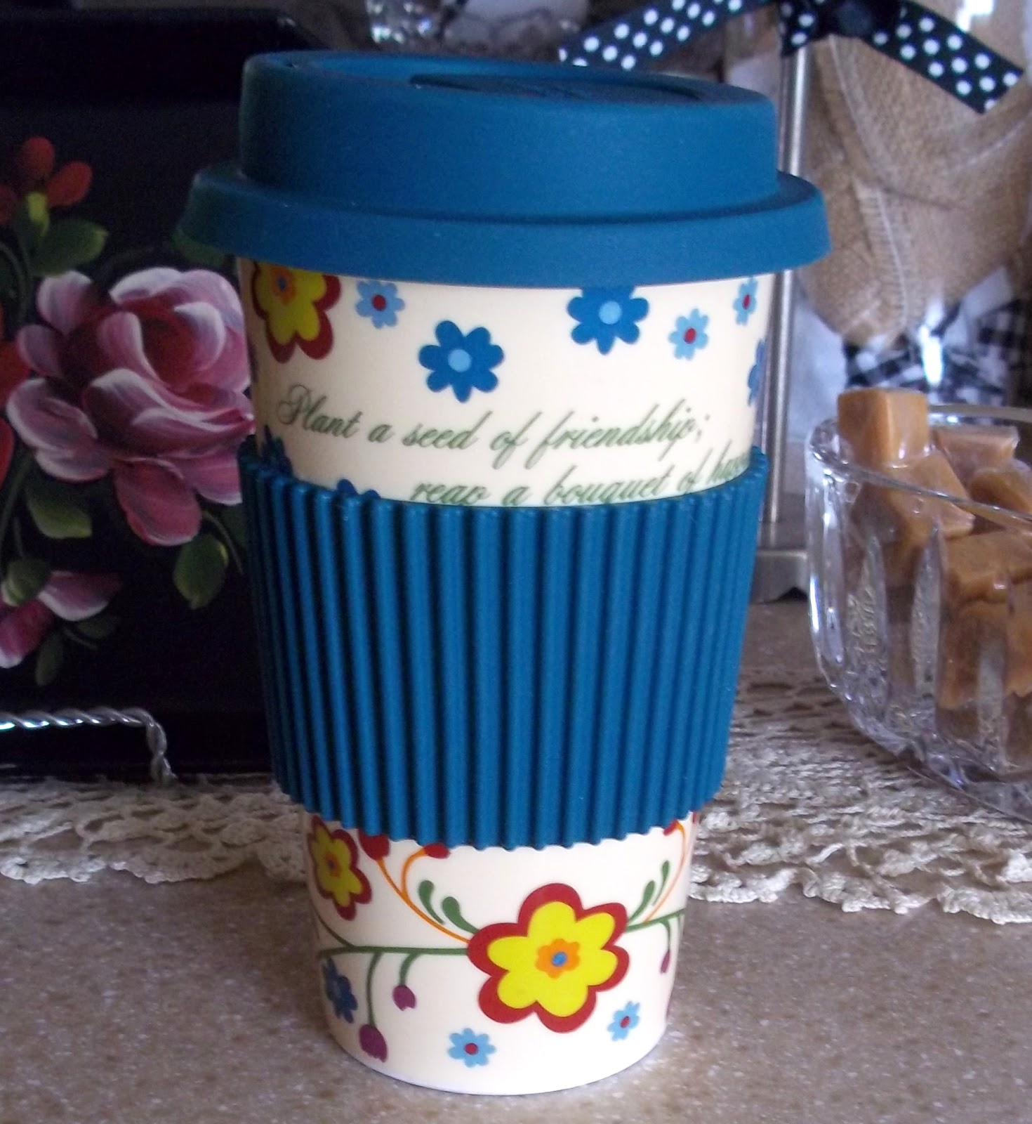 Laurel Leaf Cottage: My Beautiful Mug from the Coffee Mug Swap!!!!!!