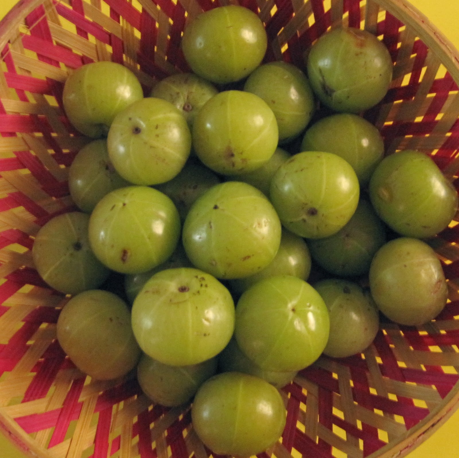 Sita's Ruchulu: Usirikaya pacchadi (amla/Indian gooseberry chutney)