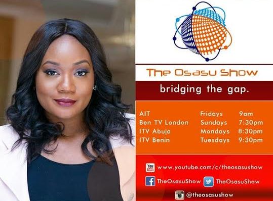 Osasu Igbinedion releases new promo for The Osasu Show and it's fire!