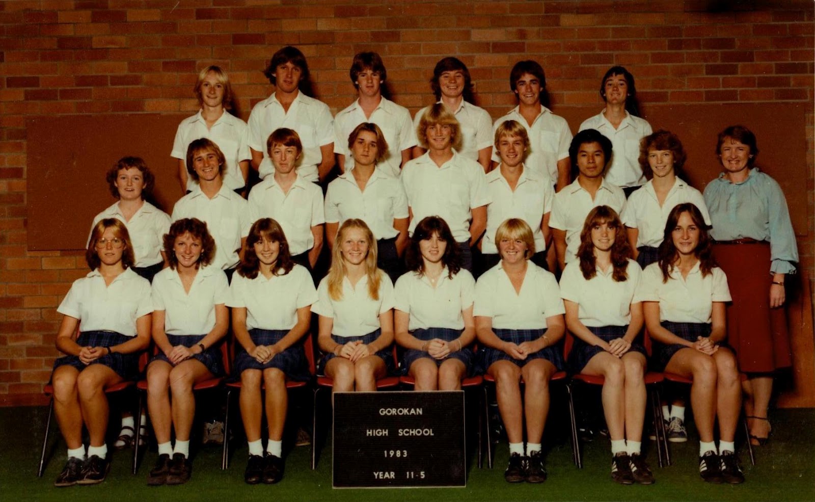 Gorokan High School: Class Photo 1983 11-5