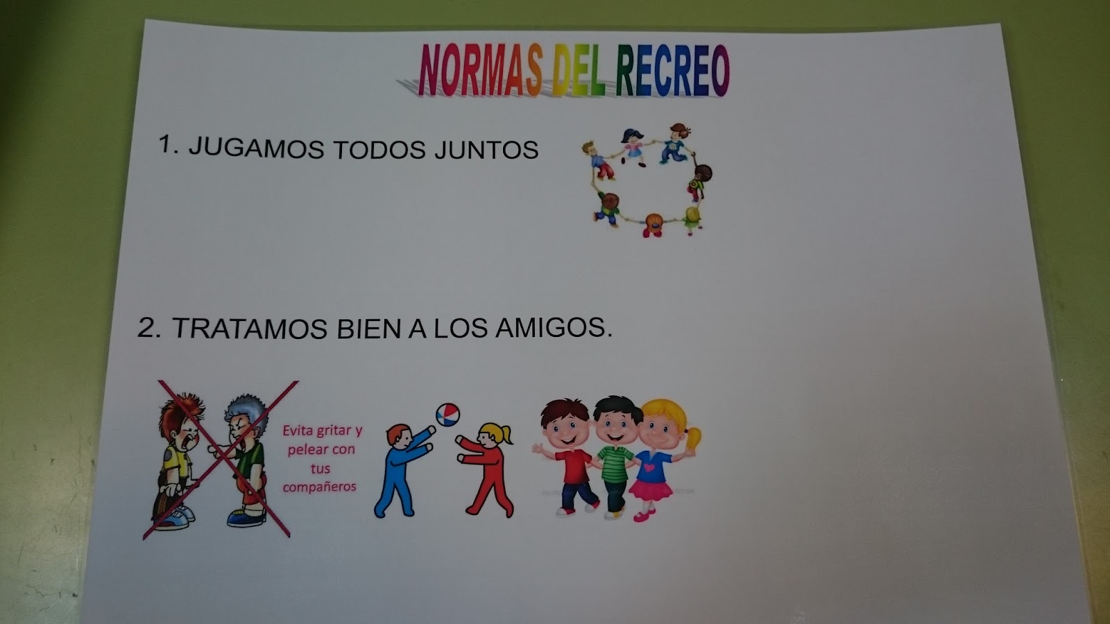EDUCACIÓN INFANTIL: Aprendiendo a jugar en el recreo