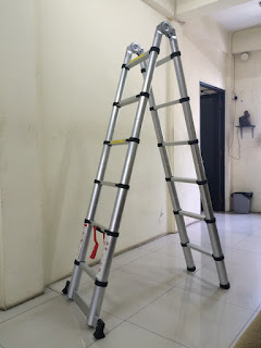 Tangga Telescopic Murah: TANGGA TELESCOPIC TANGGA PORTABLE SUPER Ringkas