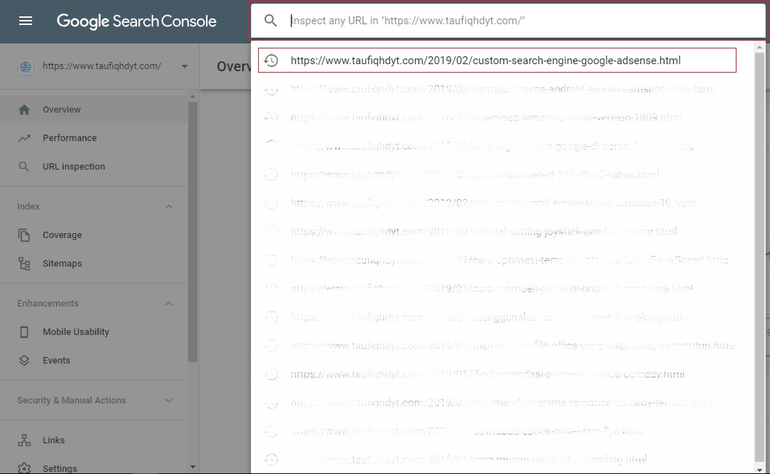 Cara Submit SiteMap dan URL di Google Search Console Simple ...