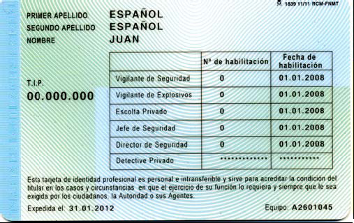 Nueva Tip Profesional para Seguridad Privada ~ Vigilans-Antis