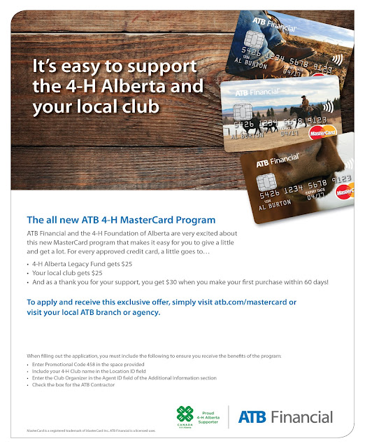 Corporate Partnerships Member Update: ATB 4-H MasterCard