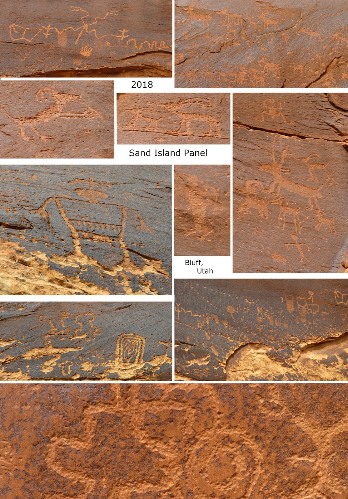 Around the Bend Friends ®: Procession, Wolfman and Sand Island Panels ...