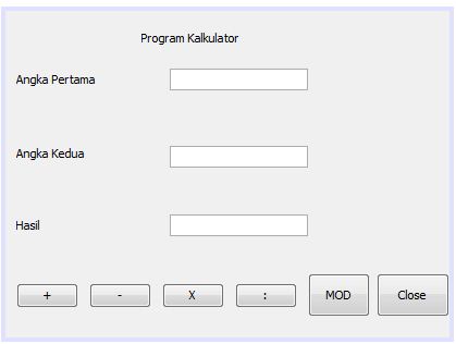 Membuat Program Kalkulator Di java Netbeans