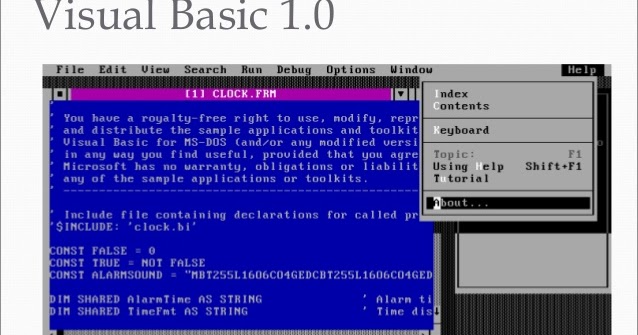 Las Versiones Existentes de Visual Basic .Net y Características