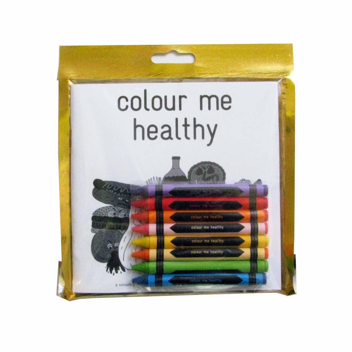 lik + neon: ....COLOUR ME HEALTHY colouring book by Claude d'Avoine....