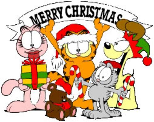 Imagenes De Garfield De Navidad