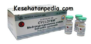 Efek Samping Suntik KB 1 Bulan Cyclofem - kesehatanpedia