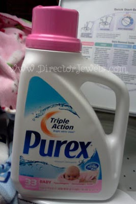 Director Jewels: Purex Baby Laundry Detergent Review + Giveaway