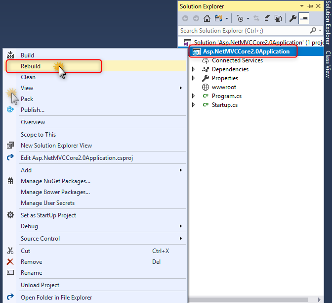 How to Create Asp.Net MVC Core 2.0 Application - Dot Net Techpoint