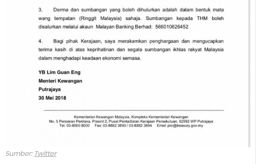 Tun M Lancar Tabung Derma Bantu Negara | Selangor Darul Info