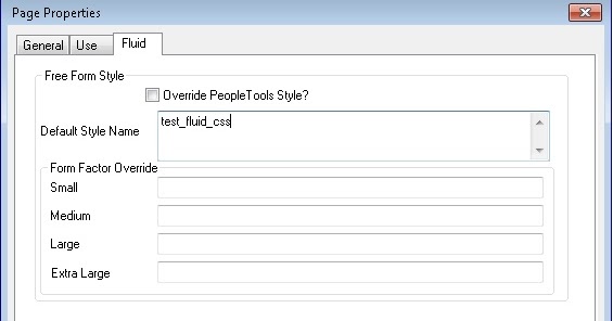 PeopleSoft - Fluid Pages: PeopleSoft - Working on Fluid Pages Style Sheets