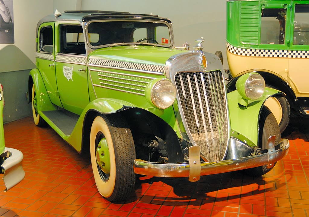 Just A Car Guy: 1936 Checker Model Y and DeSoto taxis