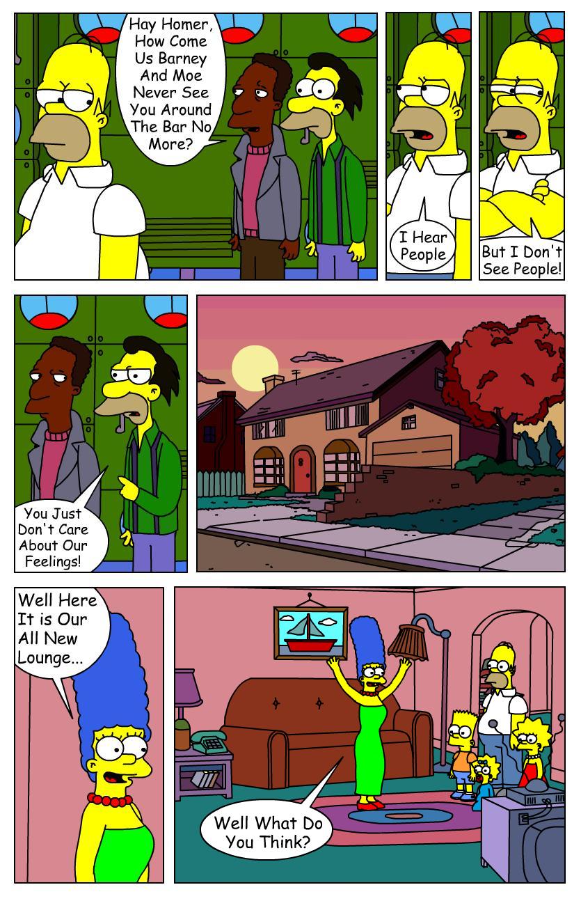 Mike L's Examples of Work: Simpson Fan Comic Act 3