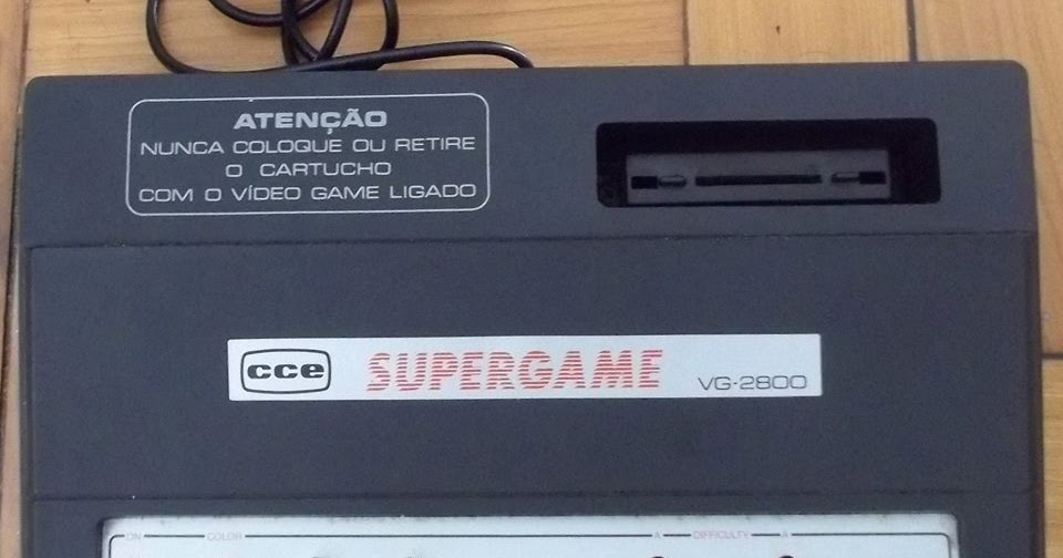 Brazilian Atari 2600 Clones: CCE Supergame VG-2800 (Fonte externa)