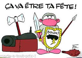 Comment ça se dit en français?: ça va être ta fête