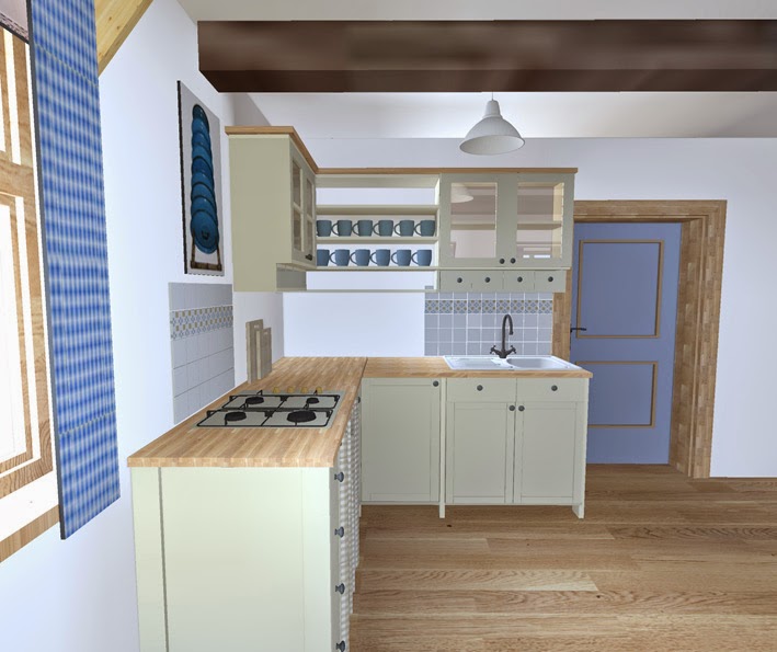 Pavla Richterová: Nová kuchyň na chalupě