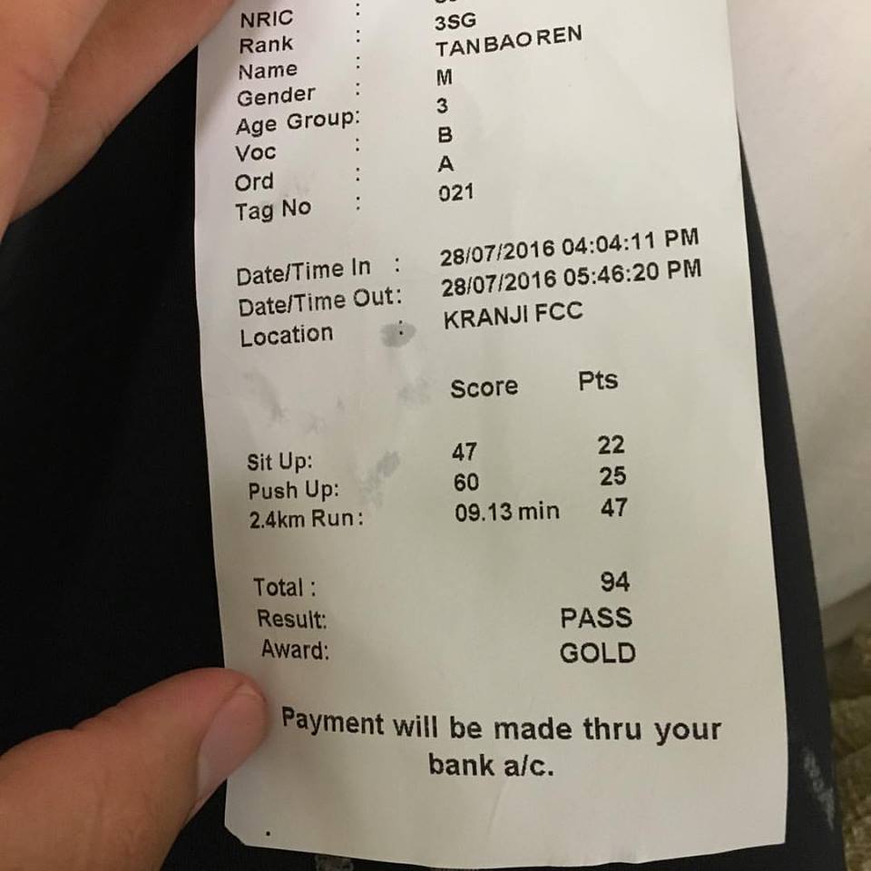 BAO CAN DO IT!!!: 2.4km program