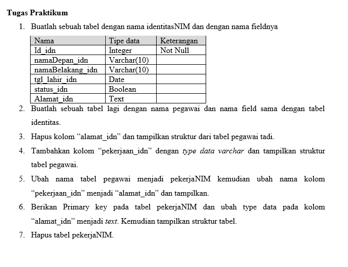Struktur Database Postgresql : Pengertian SQL dan syntax SQL