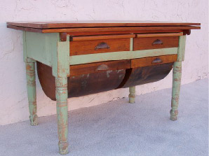 Windmill Farm: Hoosier Cabinets and Bin Tables