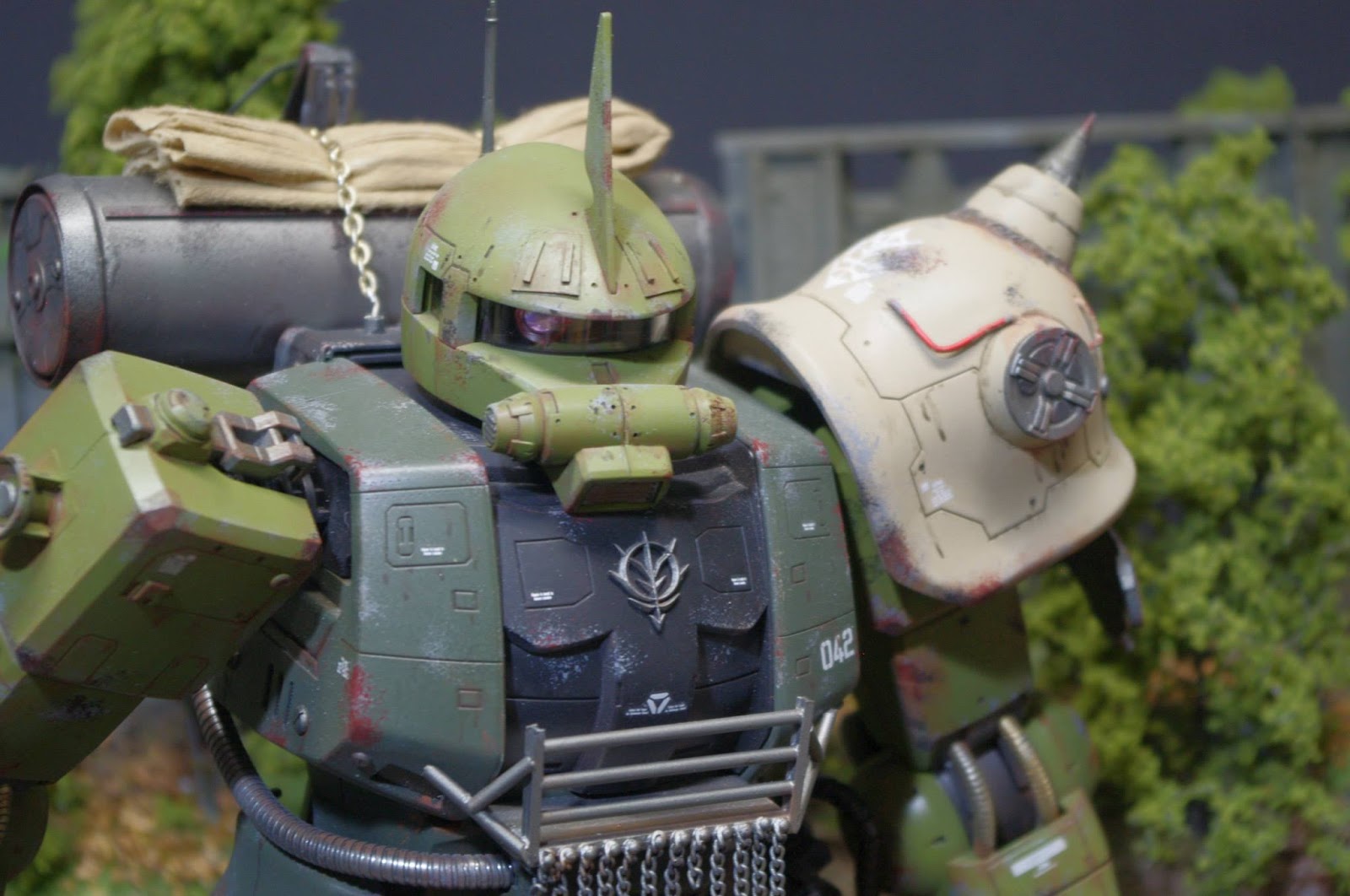 GUNDAM GUY: Forest Recon Diorama Build - GBWC Australia Entry Build