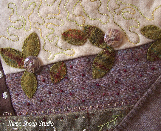 Three Sheep Studio: Crazy Quilt Embellishment...