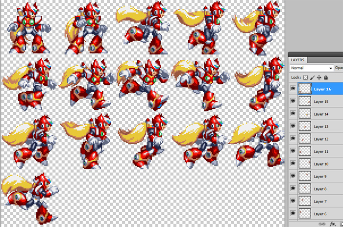Zardokar's Blog: มาทำ Sprite Sheet ใน Photoshop กัน